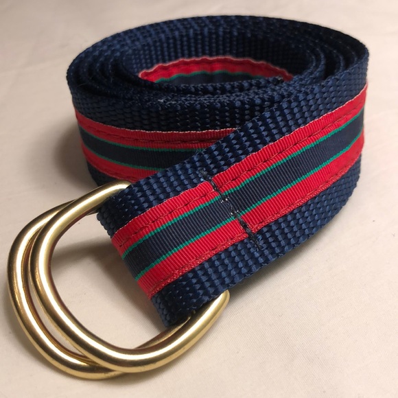 Leather Man | Accessories | Leather Man Essex Ct Dark Blue Ribbon Belt ...